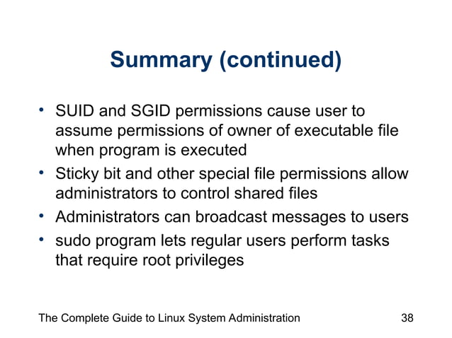 chapter11.. linux. Managing Users . ppt | PPT