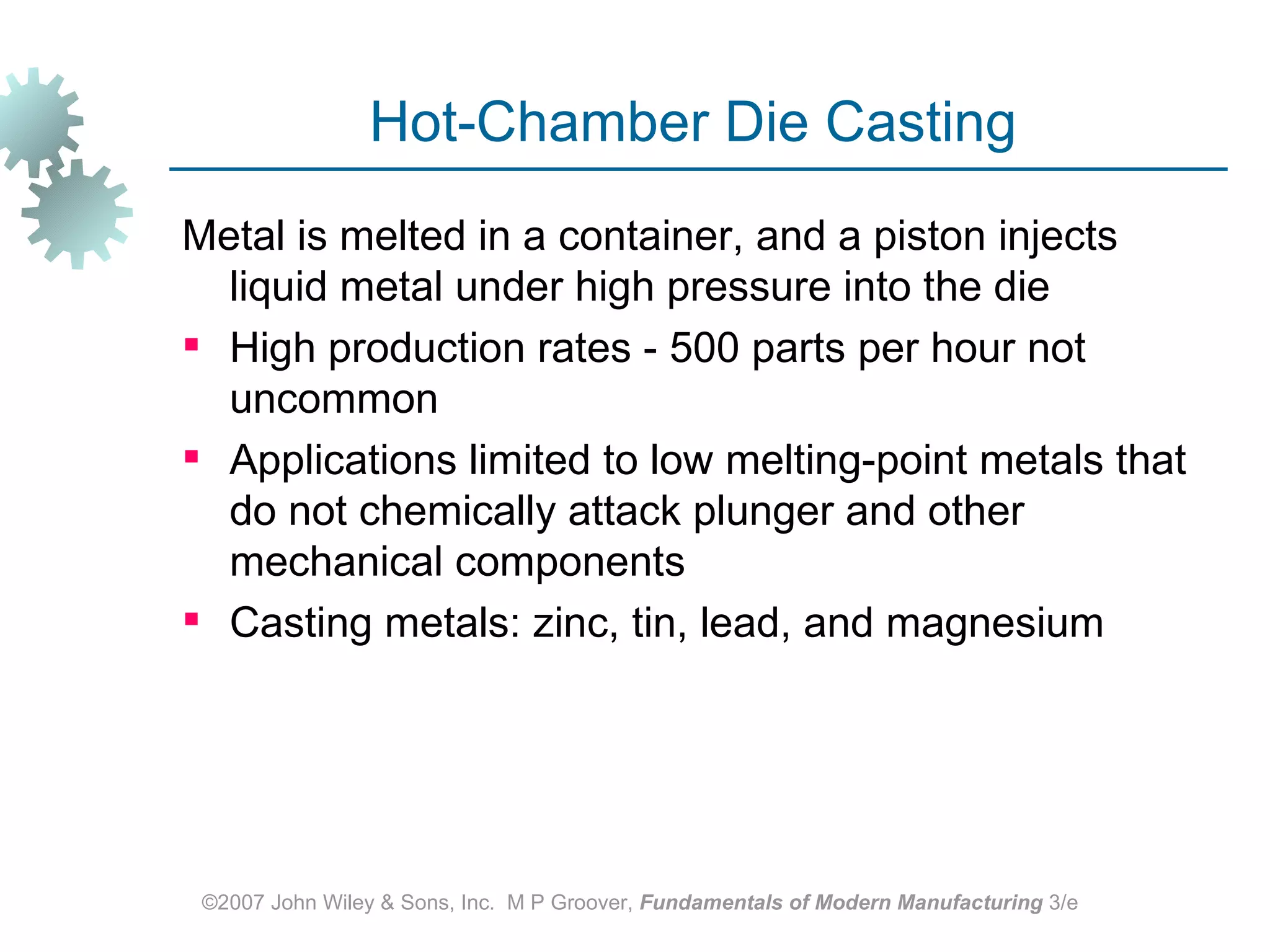 metal_casting | PPT | Physics | Science