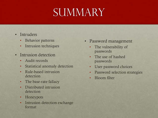 Ch11 NetSec5e_Intruders and intruderssss | PPT