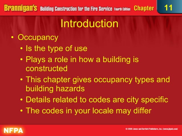 Ch 12 Specific Occupancy Details and Hazards | PPT