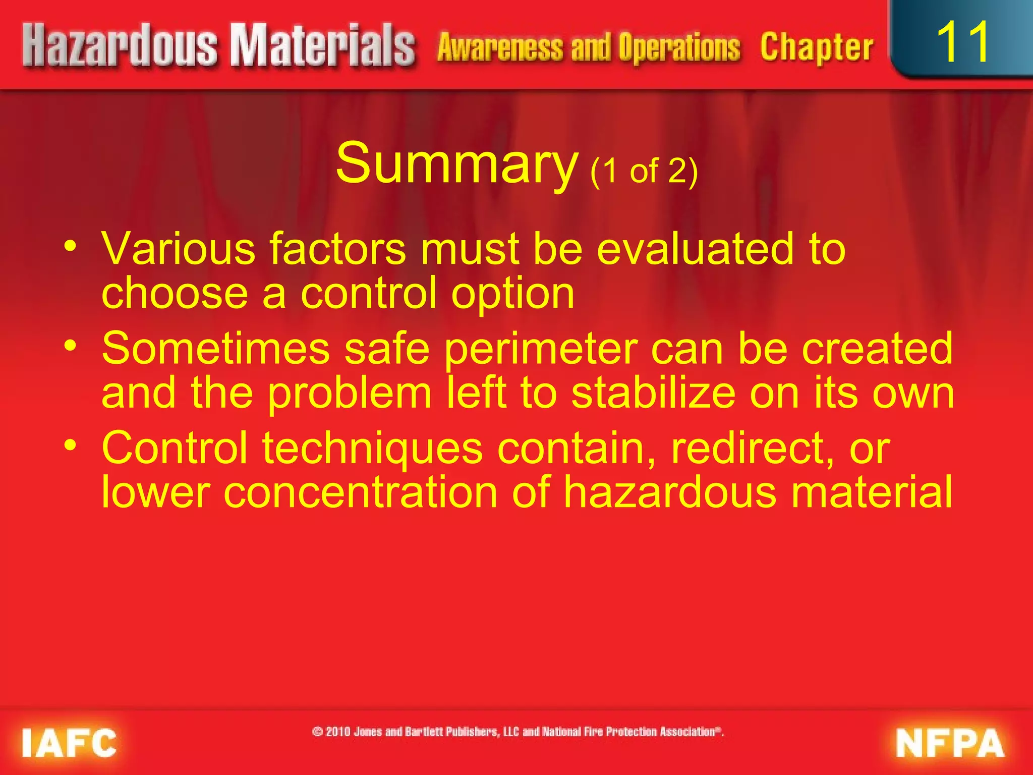 HazMat Ch11 | PPT