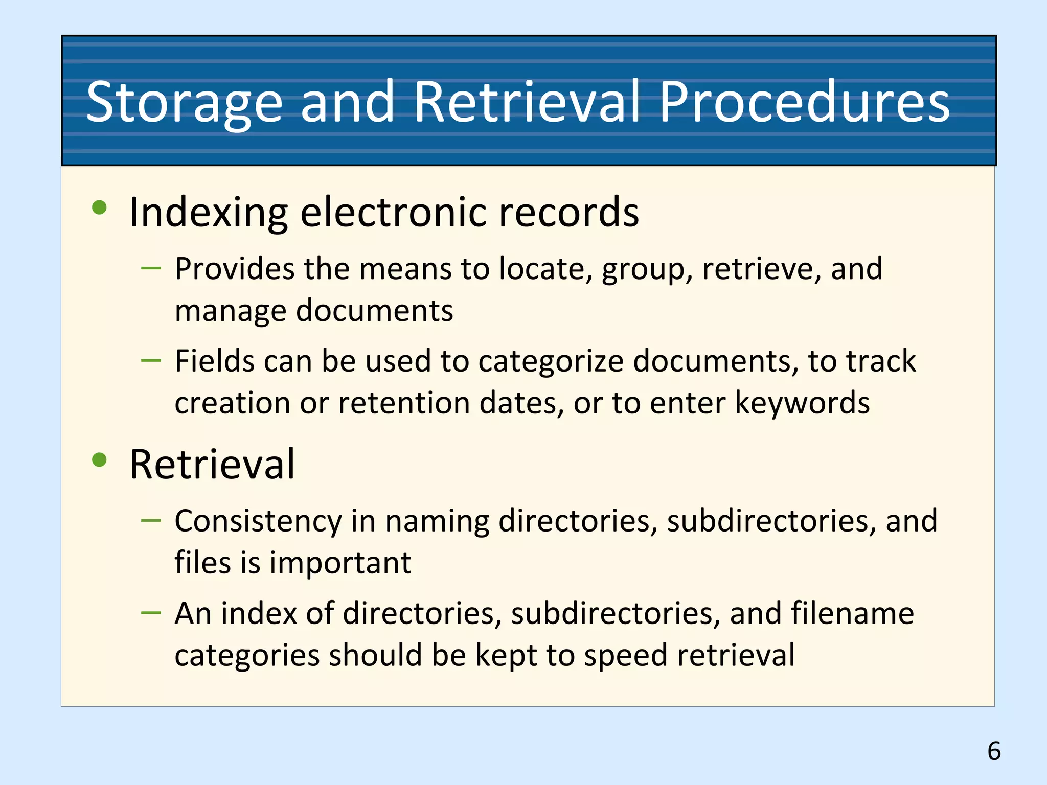 Ch11 records management | PPT