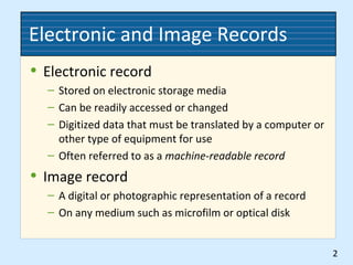 Ch11 records management | PPT