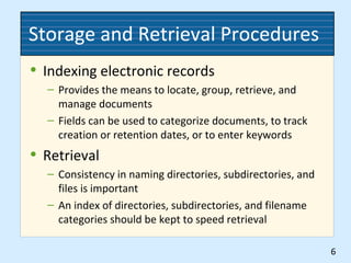 Ch11 records management | PPT