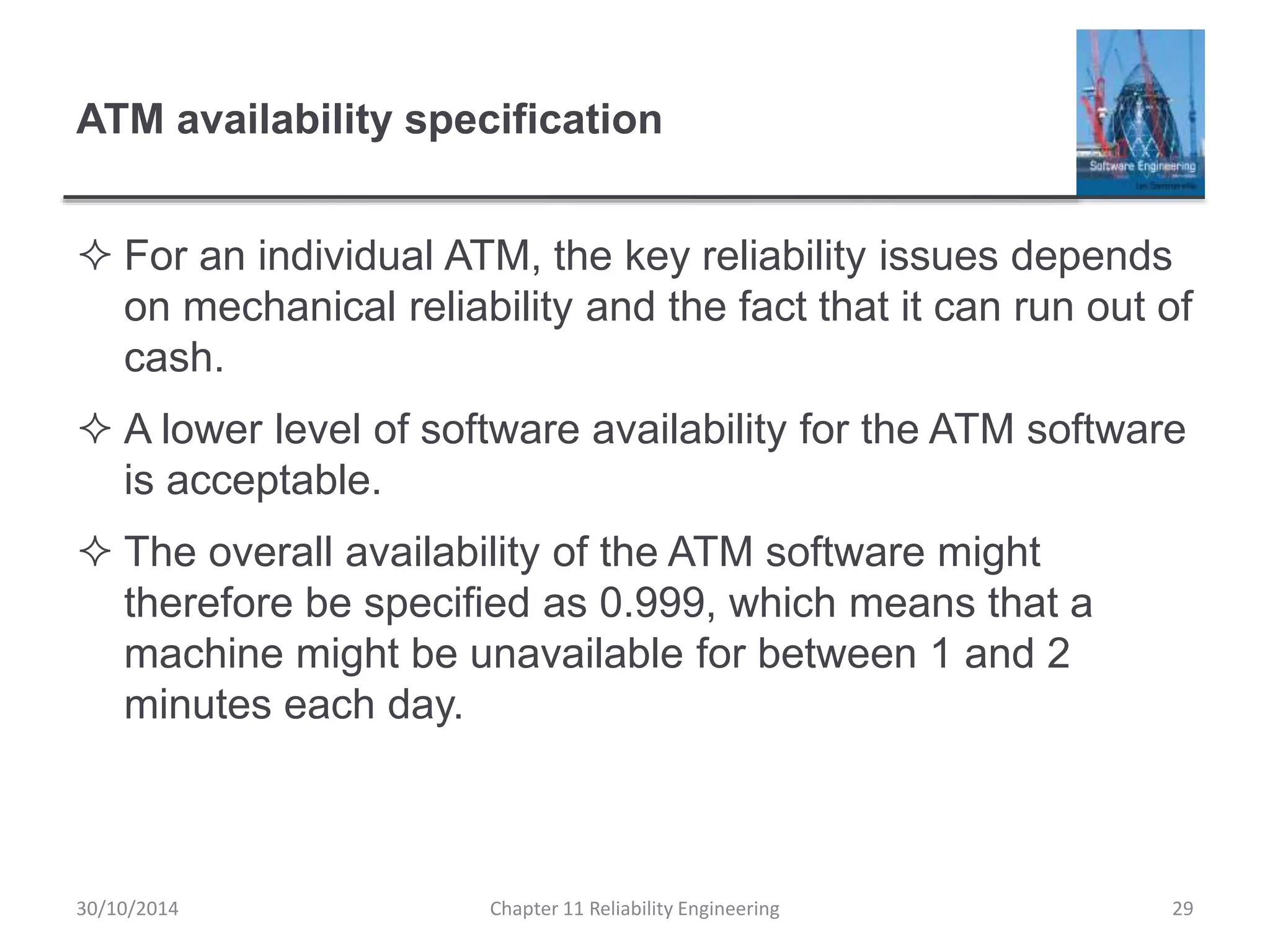 Ch11 reliability engineering | PPTX