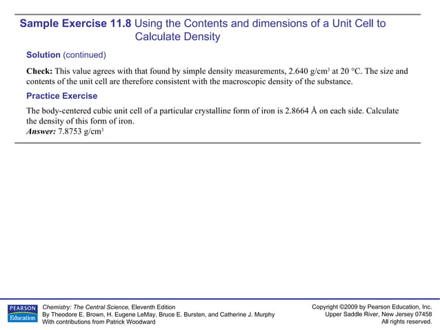 AP Chemistry Chapter 11 Sample Exercises | PPT | Chemistry | Science