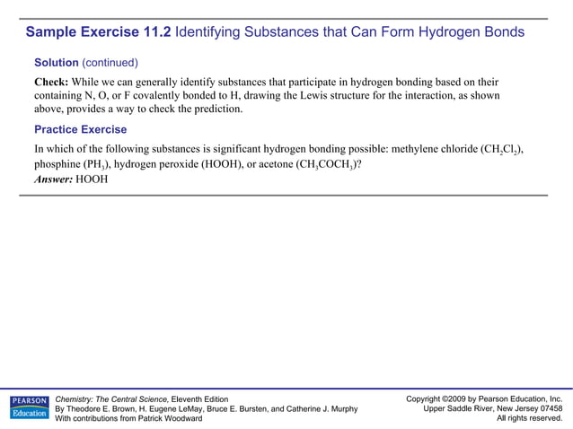 AP Chemistry Chapter 11 Sample Exercises | PPT | Chemistry | Science