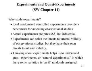 Ch 11 Slides.doc. Introduction to econometric modeling | PPT