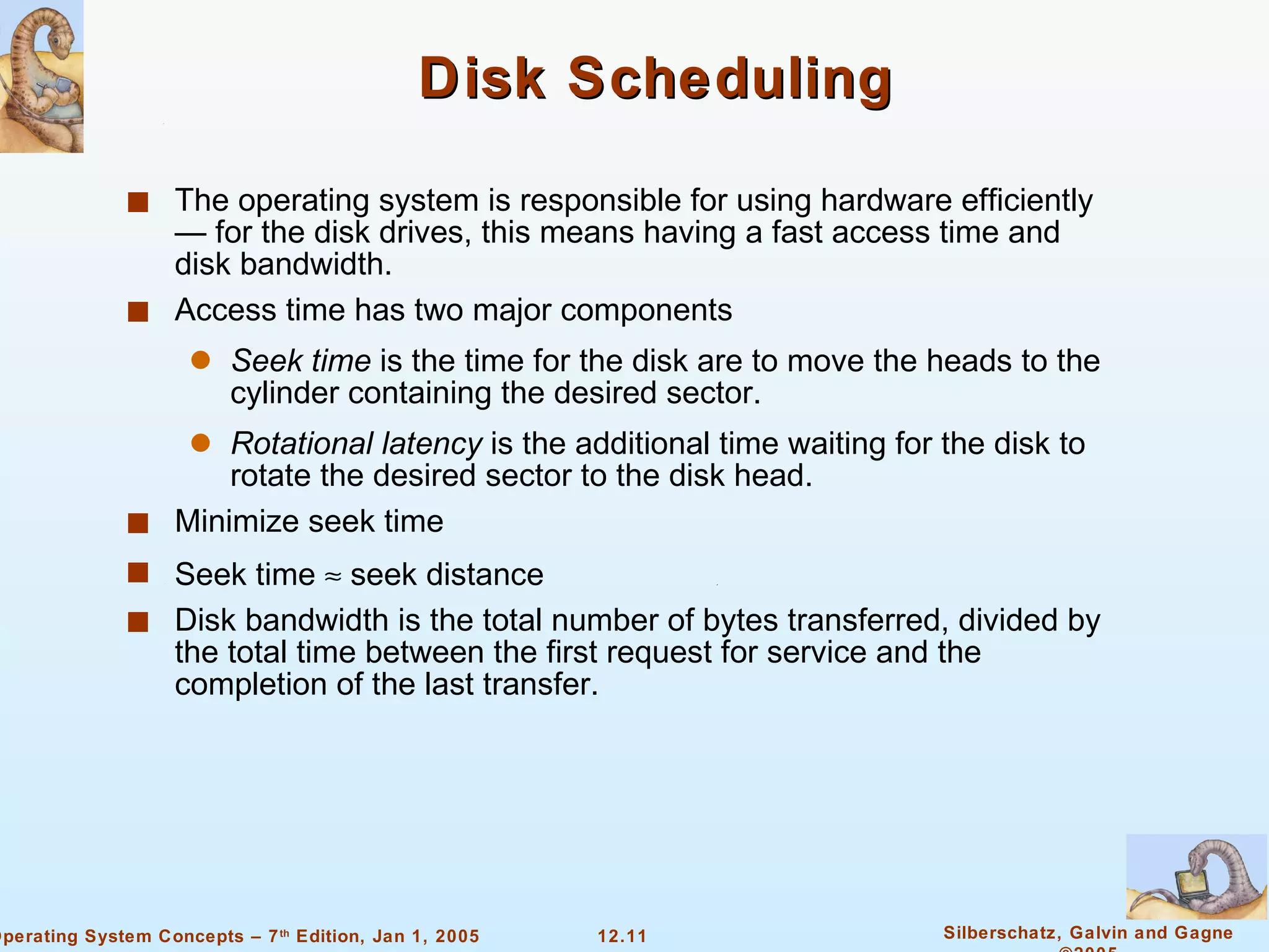 Chapter 12 - Mass Storage Systems | PPT