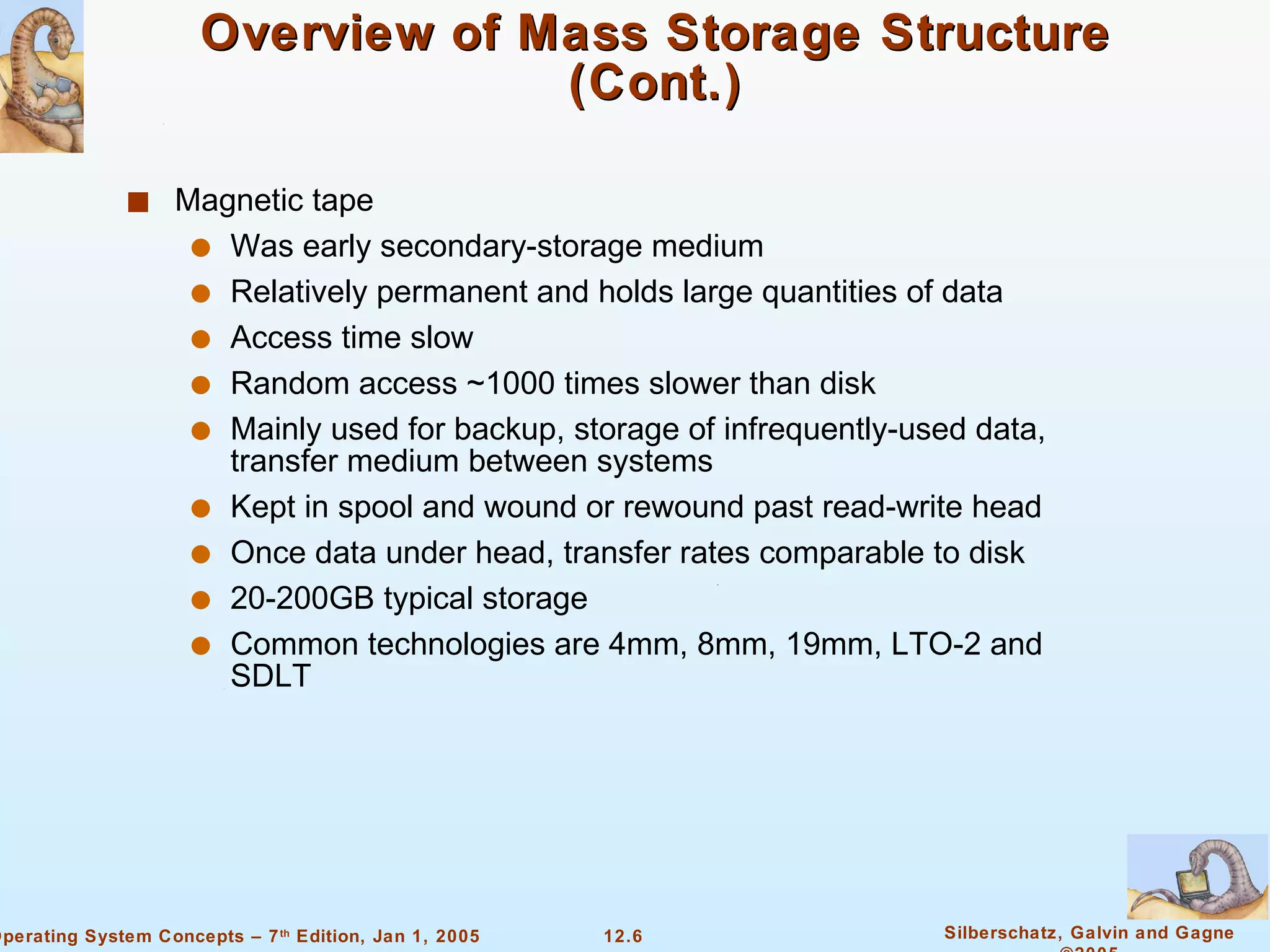 Chapter 12 - Mass Storage Systems | PPT