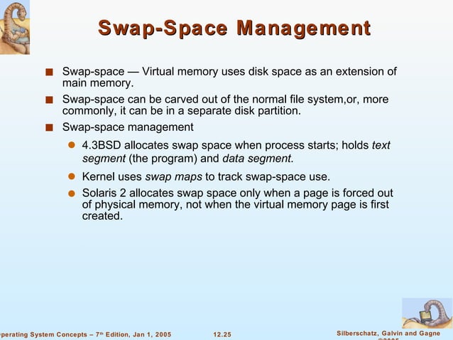 Chapter 12 - Mass Storage Systems | PPT | Operating Systems | Computer ...