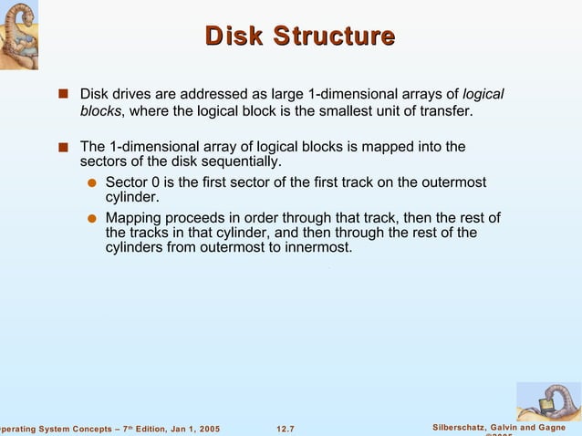 Chapter 12 - Mass Storage Systems | PPT | Operating Systems | Computer ...