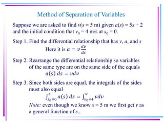 CH12 - 1 - KinematicEquations.pdf | Physics | Science