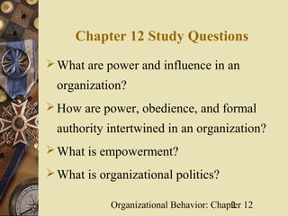 Ch12 | PPT | Business | Business and Finance