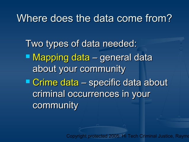 Crime Analysis | PPT