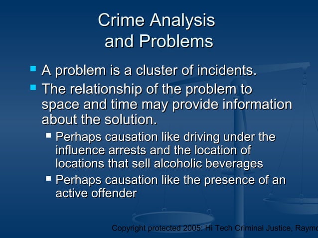 Crime Analysis | PPT