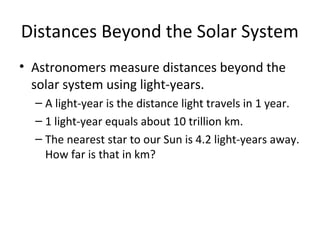 Chapter 12.1: The View from Earth | PPT