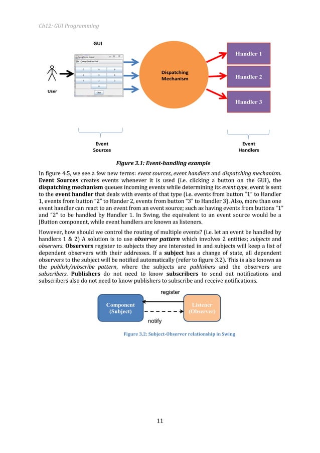Ch12. graphical user interfaces | PDF