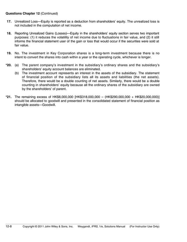 Ch12 solution w_kieso_ifrs 1st edi. | PDF