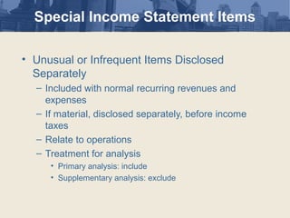Ch 12.2 income statement1 | PPT