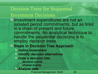 RISK ANALYSIS IN CAPITAL BUDGETING | PPT