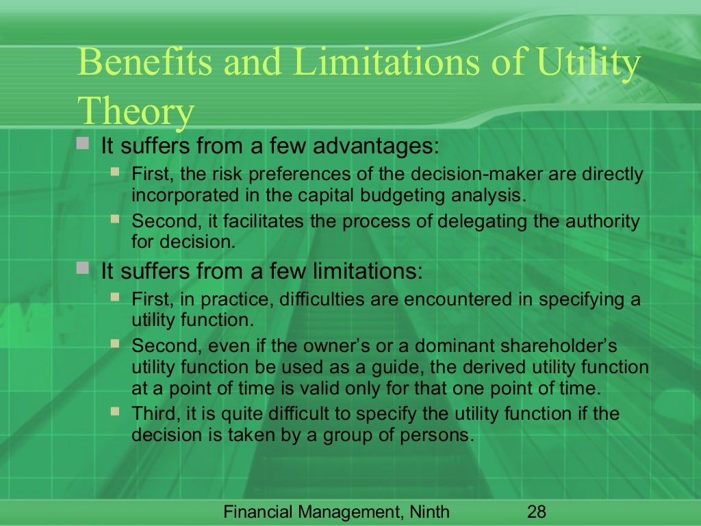 RISK ANALYSIS IN CAPITAL BUDGETING risk-analysis-in-capital-budgeting