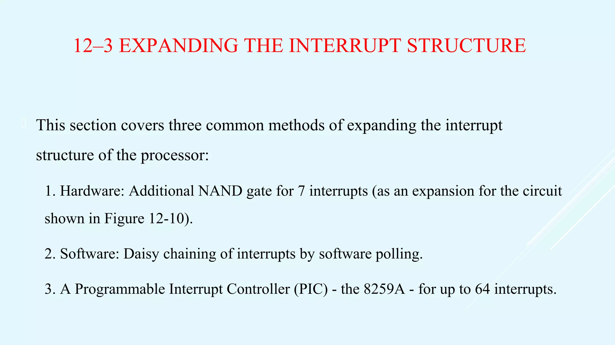 Ch12 microprocessor interrupts | PPT