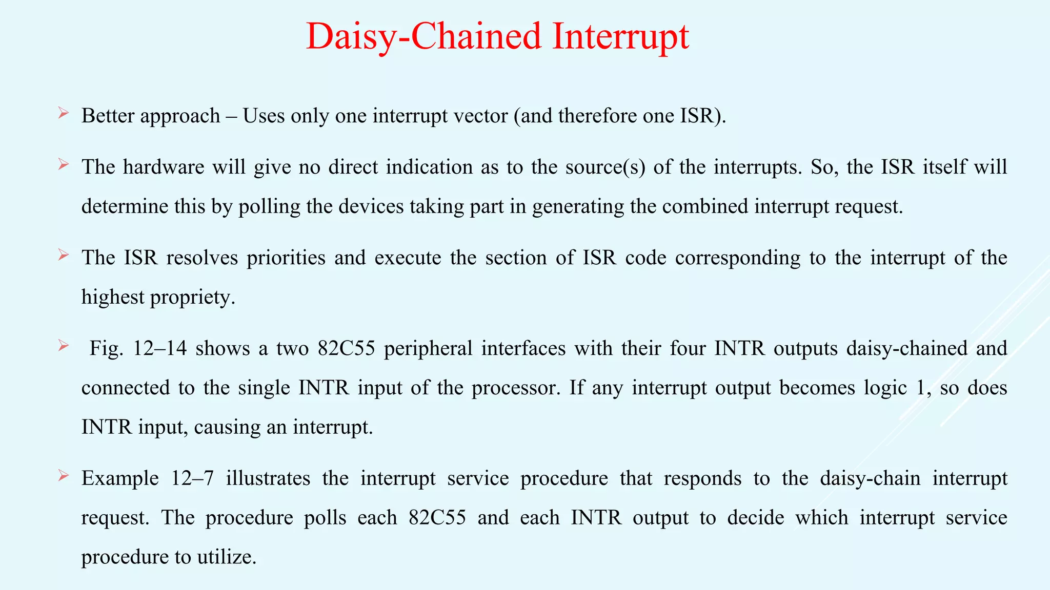 Ch12 microprocessor interrupts | PPT
