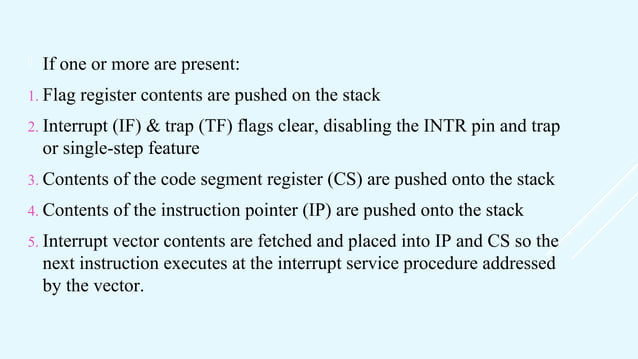 Ch12 microprocessor interrupts | PPT | Operating Systems | Computer ...