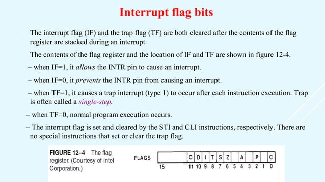Ch12 Microprocessor Interrupts Ppt Operating Systems Computer