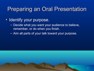 Good Oral Presentations - Business Communication | PPT