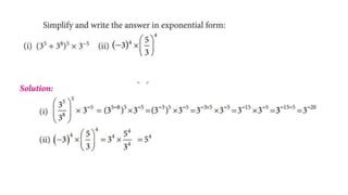 Ch 12. exponents and powers | PPT