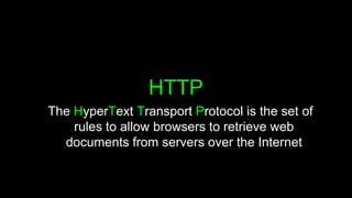 Introduction to Dynamic Web Design Technology | PPT