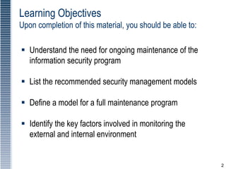 Information Security maintainance Security Engineering | PPT