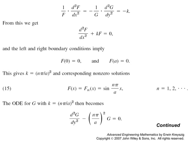 ch12 from Partial Differential Equations.ppt