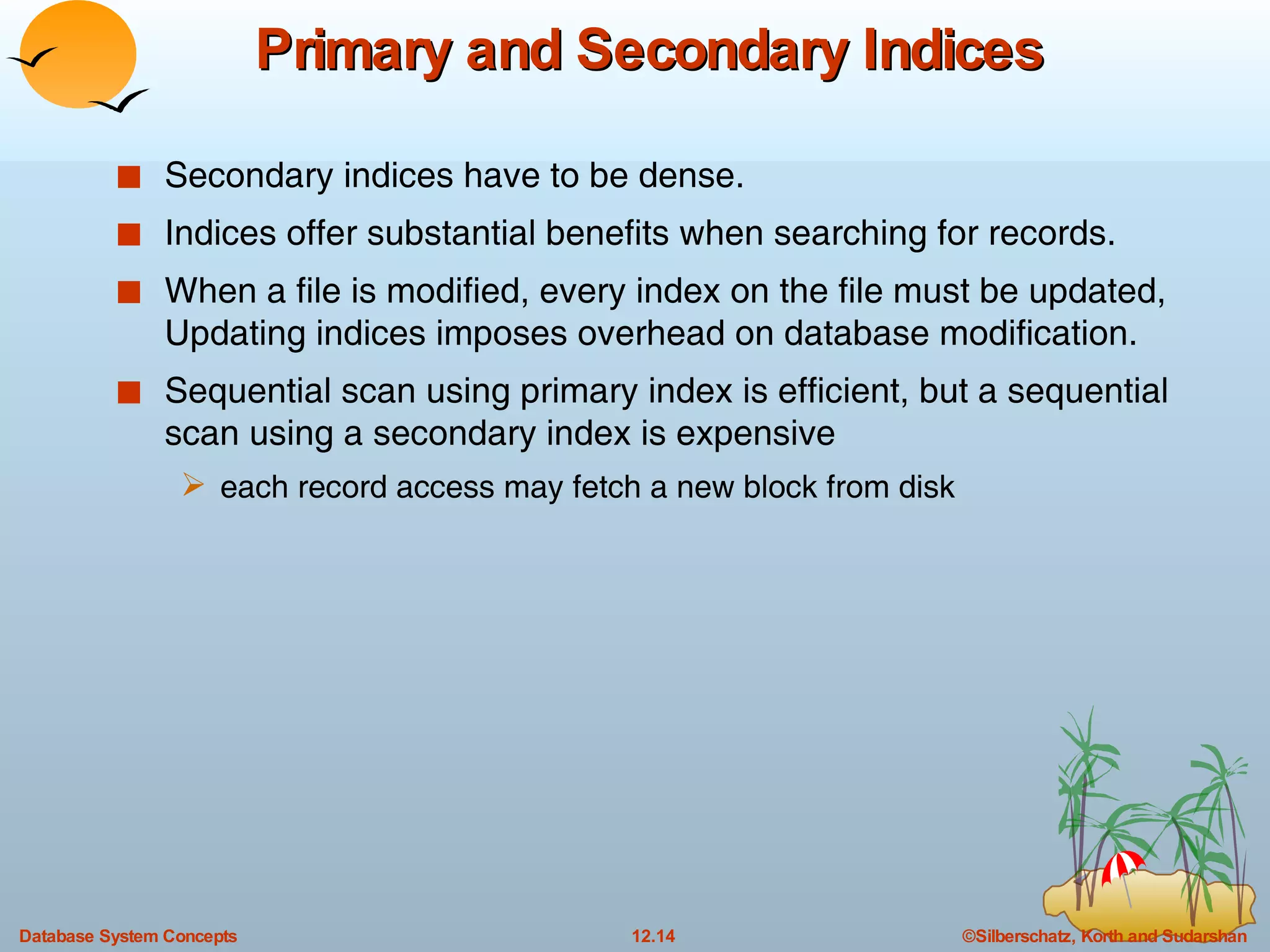 12. Indexing and Hashing in DBMS | PPT