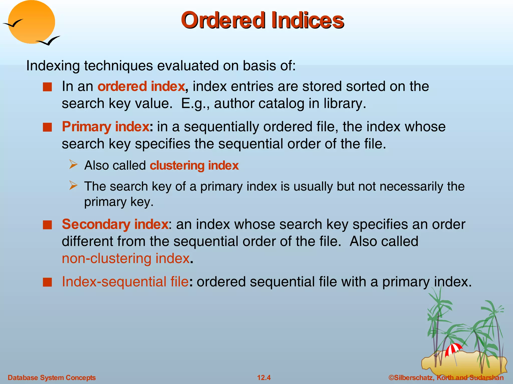 12. Indexing and Hashing in DBMS | PPT