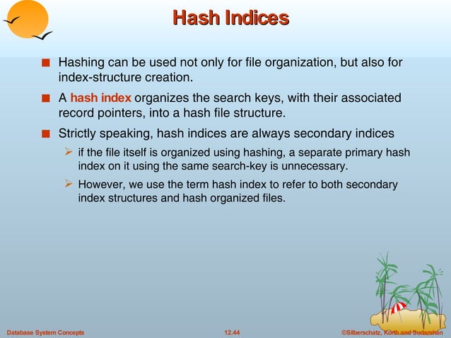 12. Indexing and Hashing in DBMS | PPT | Databases | Computer Software ...