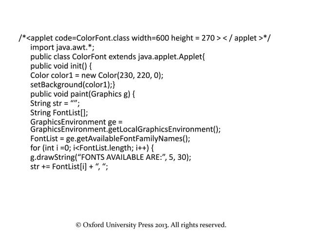 java programming - applets | PPT java programming - applets | PPT