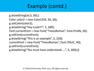 java programming - applets | PPT