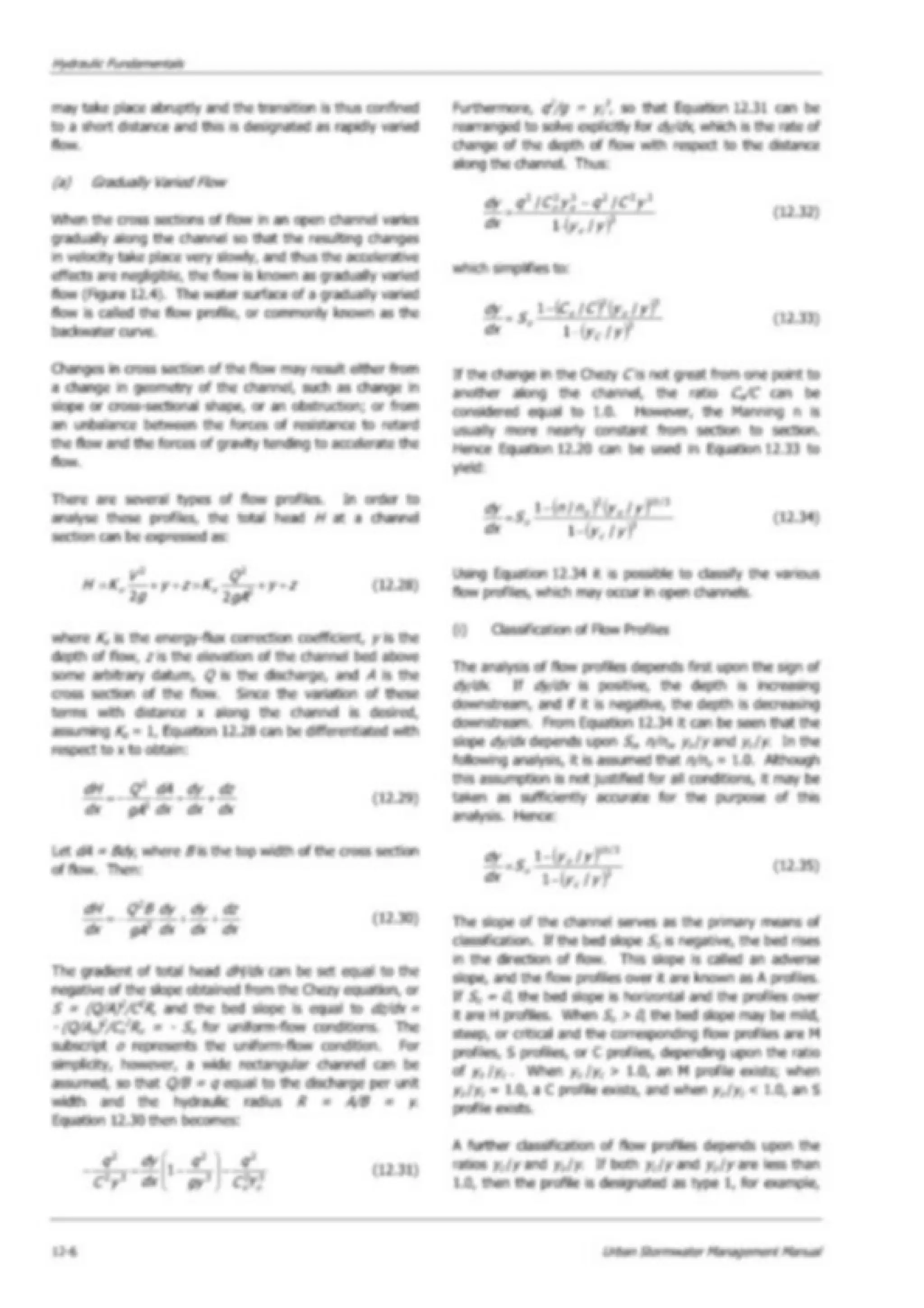 Ch 12 hydraulic fundamentals | PDF
