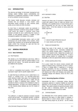 Ch 12 hydraulic fundamentals | PDF