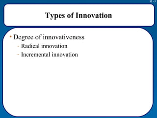 Ch12 innovation and corporate entrepreneuship | PPT
