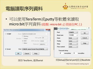 Ch12 micro:bit serial | PPTX