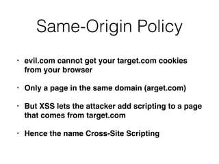 CNIT 129S: 12: Attacking Users: Cross-Site Scripting (Part 1 of 2) | PDF | Web Development ...