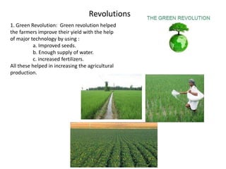 nios std x social science Ch 12 agriculture | PPTX