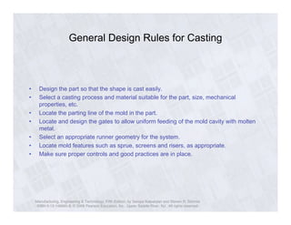 Ch12 casting design Erdi Karaçal Mechanical Engineer University of ...