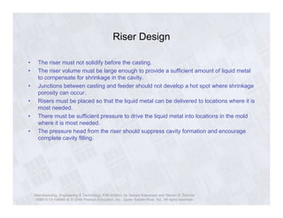 Ch12 casting design Erdi Karaçal Mechanical Engineer University of ...