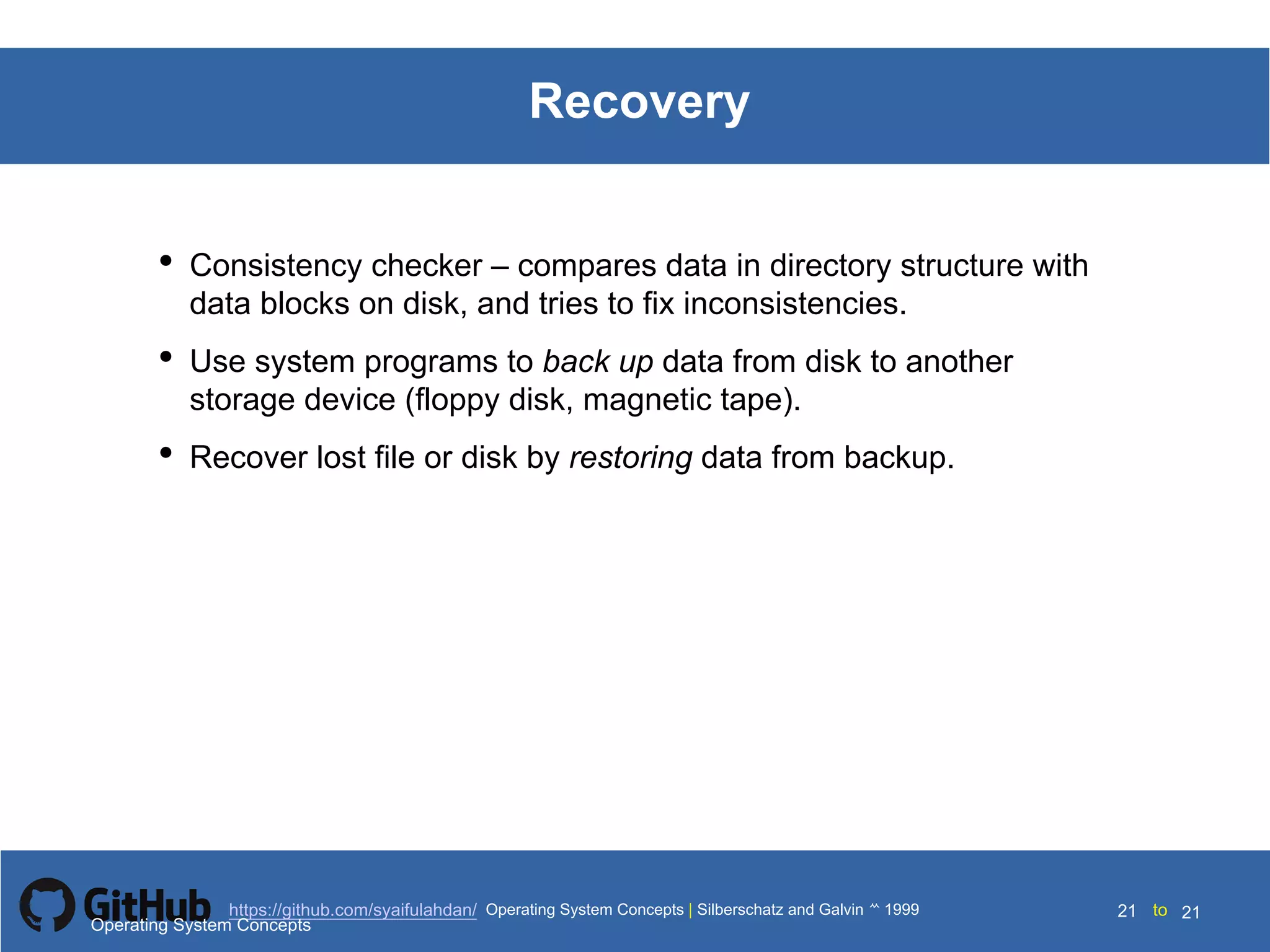Ch12 file system implementation | PDF