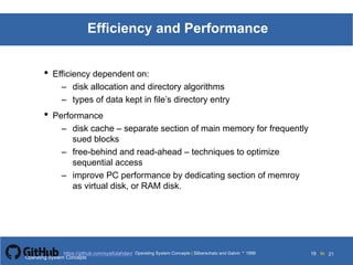 Ch12 file system implementation | PDF